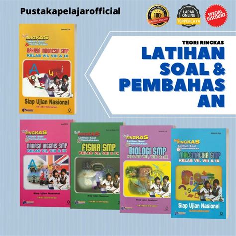 Jual Buku Teori Ringkas Latihan Soal Pembahasan Smp Bahasa Fisika