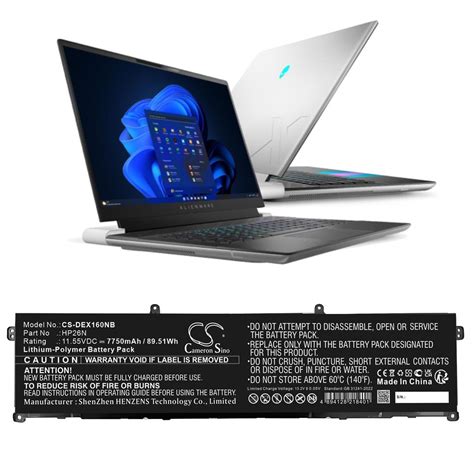 Batteri Till Dell Alienware X16 Mfl Köp Här