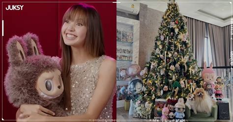 BLACKPINK Lisa 用大量 Labubu 裝飾聖誕樹！畫面壯觀引網友直呼：「好險她不知道鄧佳華！」 - JUKSY 街星