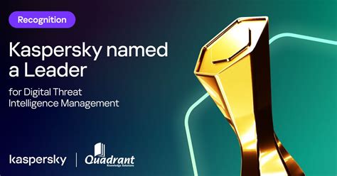 Our Product Kaspersky Threat Intelligence Has Received High Ratings