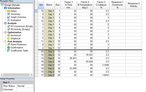 Stat Ease V220 Tutorials Response Surface
