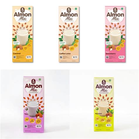 Jual Mama Bear Almon Mix Booster Asi Susu Almond Shopee Indonesia