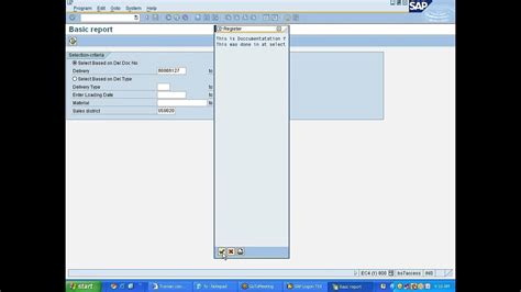 Sap Classical Report 4 Sap Abap Class 23 Youtube