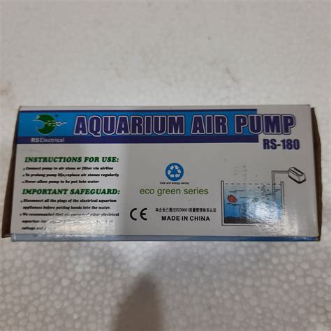 Rs 180 Single Outlet Air Pump Raj Fish Aquarium