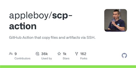 Github Appleboy Scp Action Github Action That Copy Files And Artifacts Via Ssh