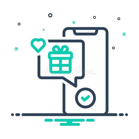 Mix Icon For Pre Mobile And T Stock Vector Illustration Of Icon