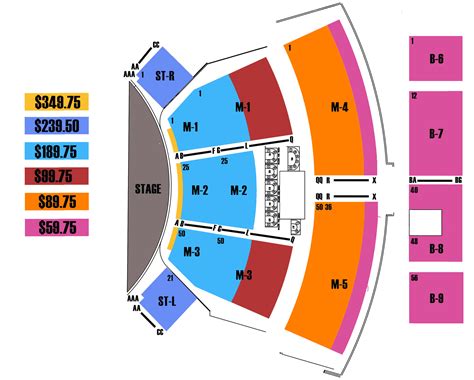Westgate International Theater Seating Chart