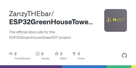 GitHub ZanzyTHEbar ESP GreenHouseTowerDIY Docs The Official Docs Site For The