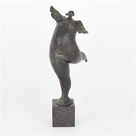 Sold Price Evert Van Hemert Dutch B1952 Dancing Winged Nude Height 19 — 483 Cm June