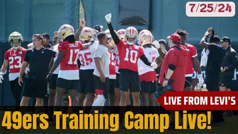 49ers Training Camp Live From Levis Youtube