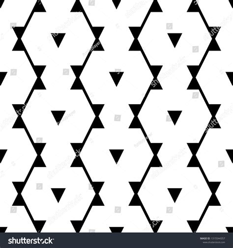 Triangles Zigzag Lines Patternsimple Shapes Backdrop Stock Vector