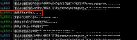 Bug Cant Run Shuffle Opensearch Container · Issue 713 · Shuffle