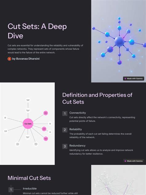 Cut Sets A Deep Dive Pdf Reliability Engineering Systems Engineering