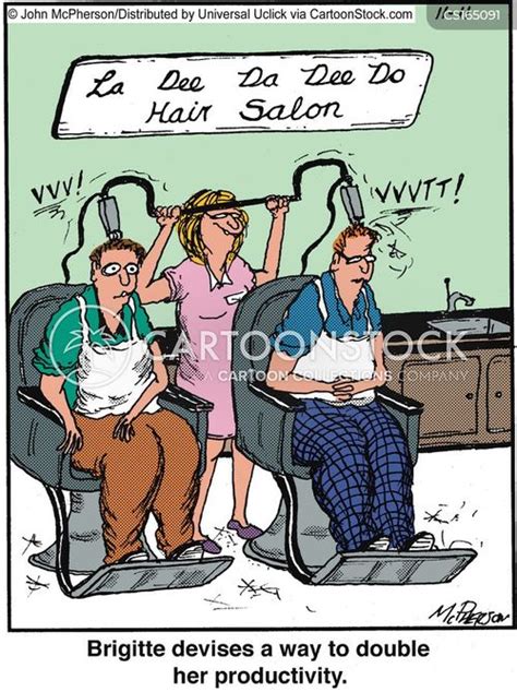 Hair Salon Cartoons And Comics Funny Pictures From Cartoonstock