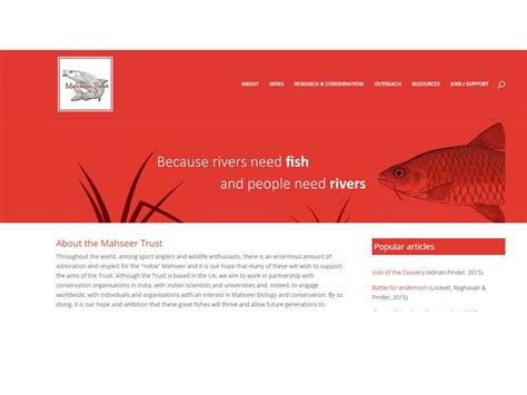 Rajeev Raghavan Is The New ‘india Lead Science And Knowledge Of The Mahseer Trust Rajeev