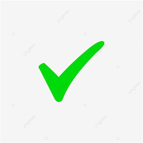 Green Check Mark Icon Design Template Vector