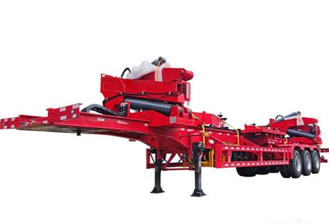 China 20ft Self Loading Container Trailer Manufacturers Factory Good Price Kungfu