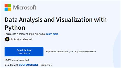 Data Analysis And Visualization With Python