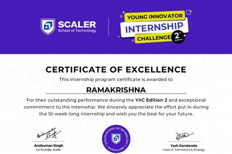 Ramakrishna Thatikonda On Linkedin Hey All I Am Happy To Share My Internship Certification