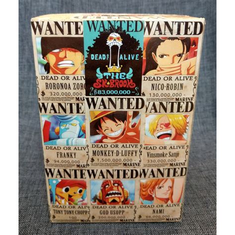 戰神的店 航海王 海賊王 魯夫 喬巴 香吉士 妮可 羅賓 懸賞令 景品 公仔 港版 One Piece 戰神的店