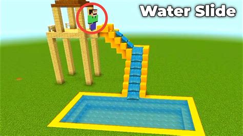 How To Make A Simple Water Slide In Minecraft At Cody Chapple Blog