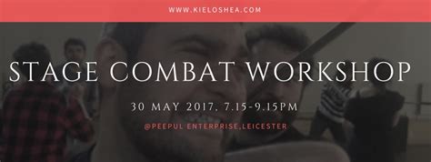 Stage Combat Workshop Kiel Oshea Peepul Enterprise