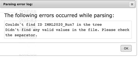 Error Parsing · Issue 120 · Jodyphelantbprofiler · Github