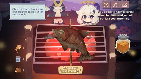 Grilled Fish Recipe Genshin Impact