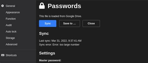 Sync Error Error Too Large Number · Issue 2004 · Keewebkeeweb · Github