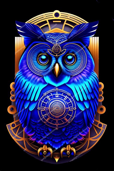 Owl Post Logo Print Etsy