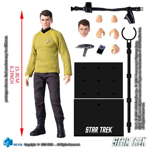 Star Trek 2009 Chekov 6 Inch Figure By Hiya Toys The Toyark News