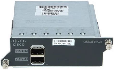 Cisco C2960x Stack Switch Stack Module Grey At ₹ 3000 In New Delhi