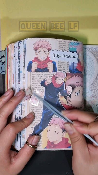 Yūji Itadori 🔥 Scrapbook Journal Journaling Jujutsukaisen Anime