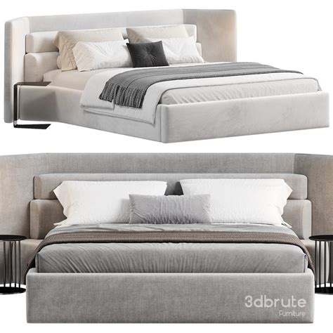 Step Bed By Districteight 3d Model Buy Download 3dbrute