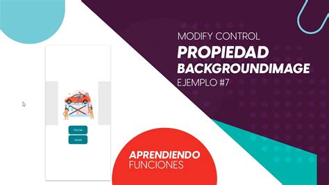16 Modify Control Modificando La Propiedad Backgroundimage Del