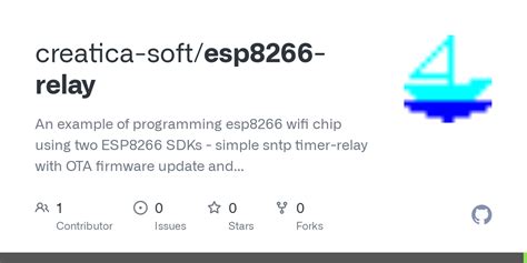 GitHub Creatica Soft Esp Relay An Example Of Programming Esp Wifi Chip Using Two