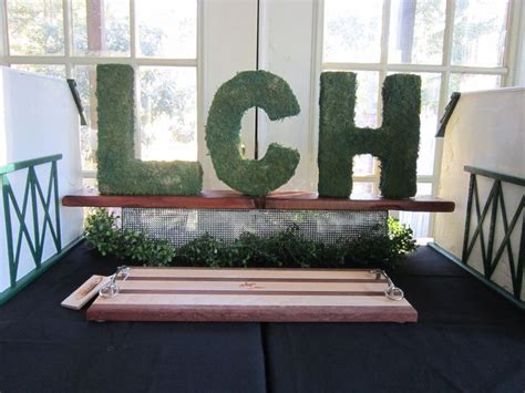 Custom Moss Lettering