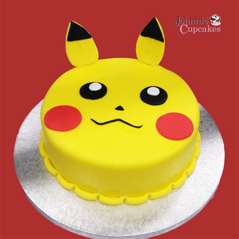 Pikachu Round Cake Johnnie Cupcakes