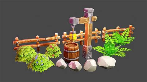 Basic Asset Pack 3d Model