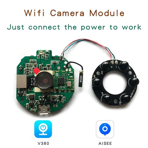 Ip Camera Module Semi Finished Motherboard Pcba Wifi Mini Spy Hidden