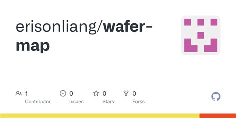 GitHub Erisonliang Wafer Map