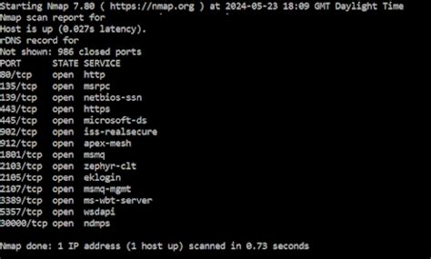 NMAP SSL Data Python CSV