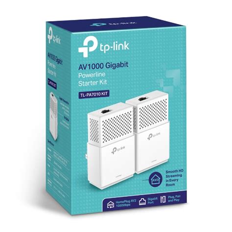 Tl Pa Kit Av Gigabit Powerline Starter Kit Tp Link