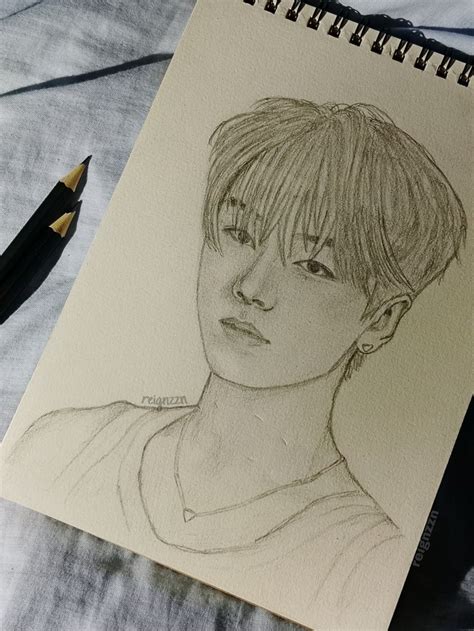 Enhypen Jay Fan Art By Reignzzn Jay Enhypen Drawing Sketch Enhypen