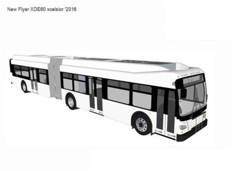 New Flyer Xde60 Xcelsior 2016 3d Model 69041 Model Copy Default