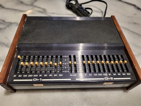 Mxr 114 Stereo Graphic Equalizer Reverb