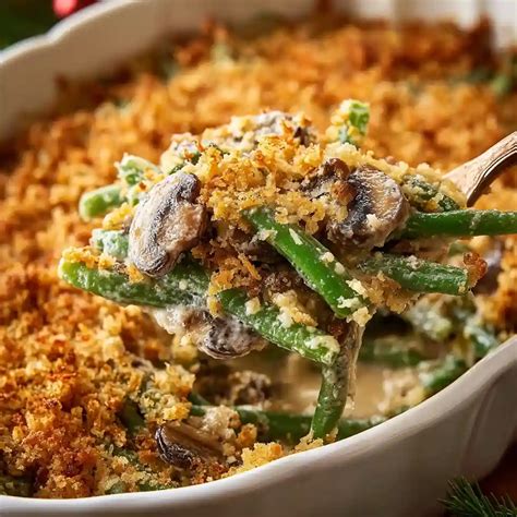 Homemade Green Bean Casserole 4 Easy Steps