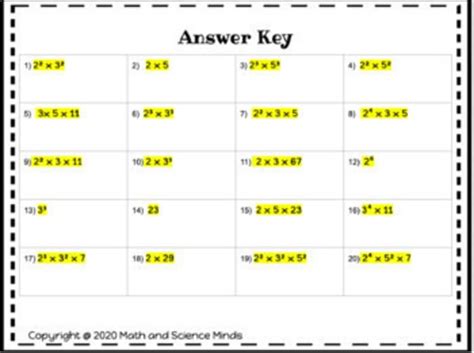 Seasonal Prime Factorization Printable Task Cards By Math And Science Minds