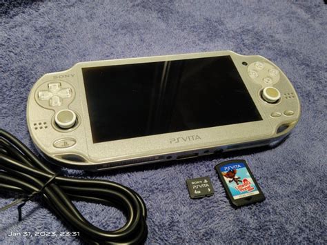 Ps Vita Phat Oled Limited Edition Silver Video Gaming Video Game