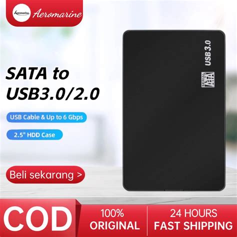 Jual Aeromarine【cod】casing Harddisk External Usb 30 Hddssd Casing